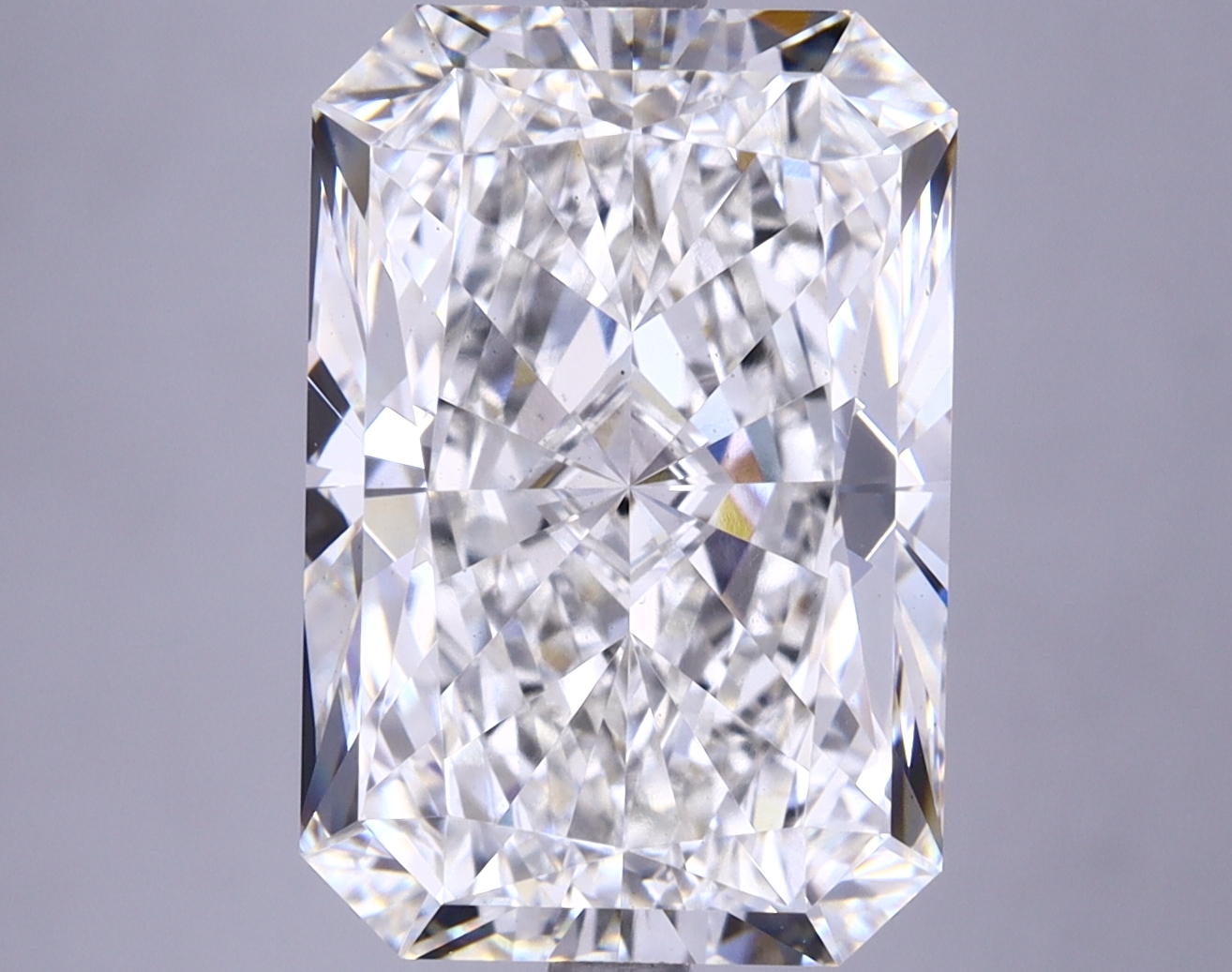 7.42 Carat Radiant Shaped Ideal Cut H-VS1 GIA Certified Lab Grown ...