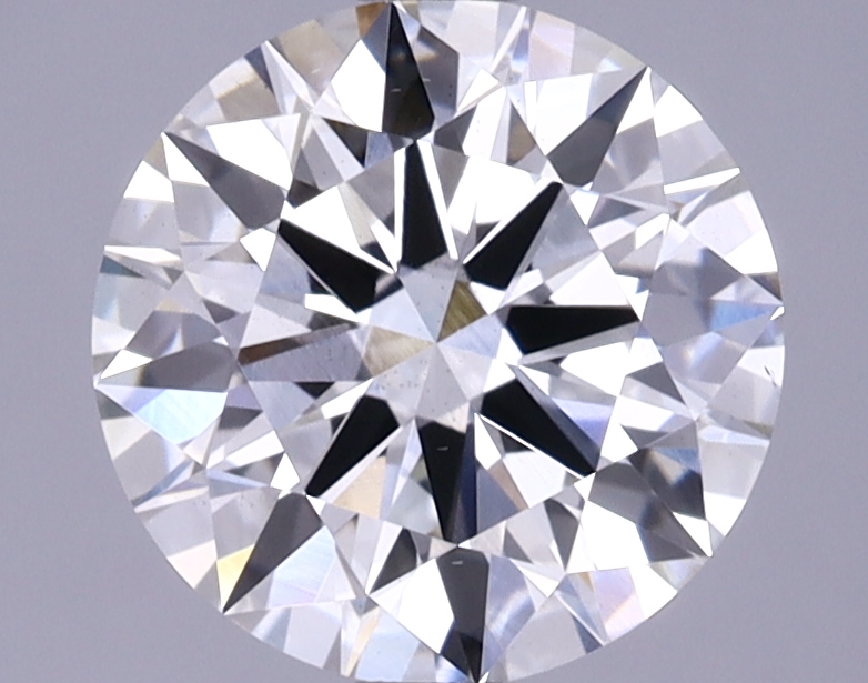 2.28 Carat Round Shaped Excellent Cut H-VS2 GIA Certified Lab Grown ...