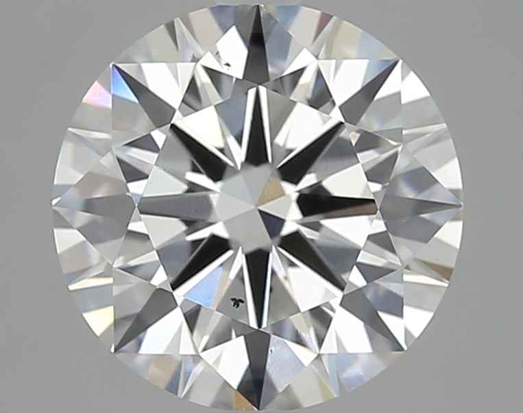 2.82 Carat Round Shaped Ideal Cut H-SI1 IGI Certified Lab Grown Diamond ...