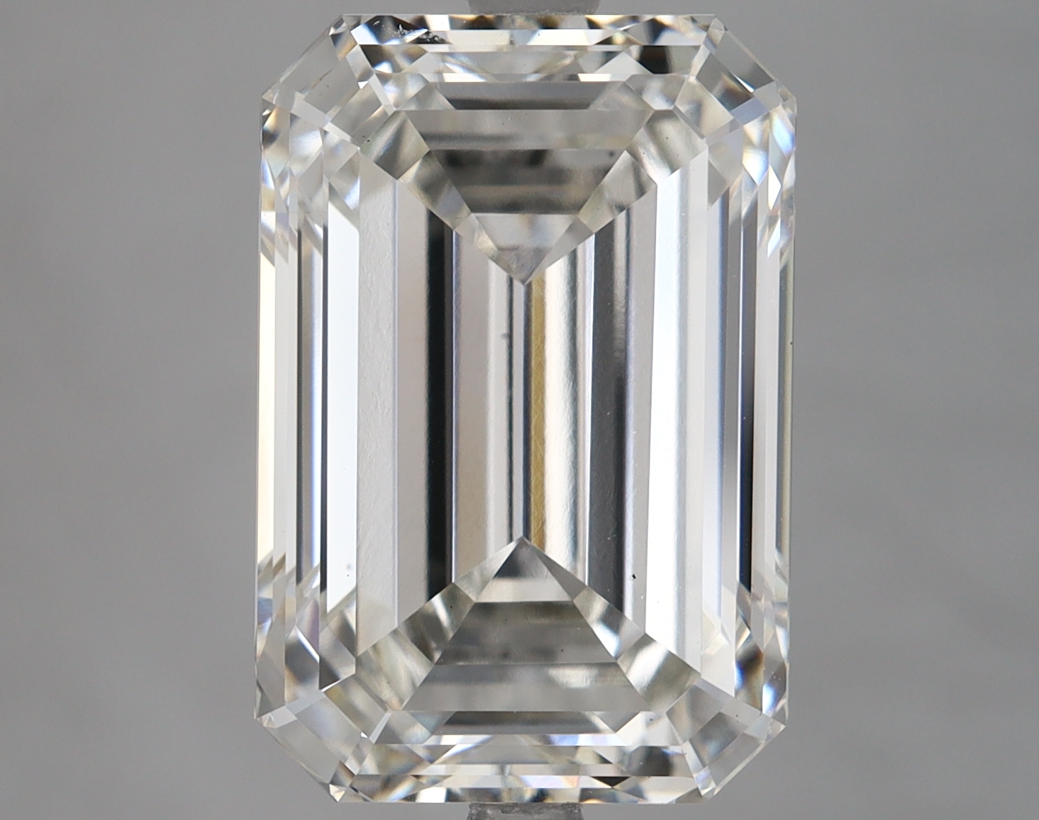 7.07 Carat Emerald Shaped Ideal Cut H-VS1 IGI Certified Lab Grown ...