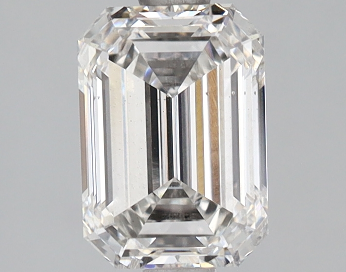 Shop 1.32 Carat Emerald Shaped Ideal Cut F-VS2 - IGI Certified Lab ...