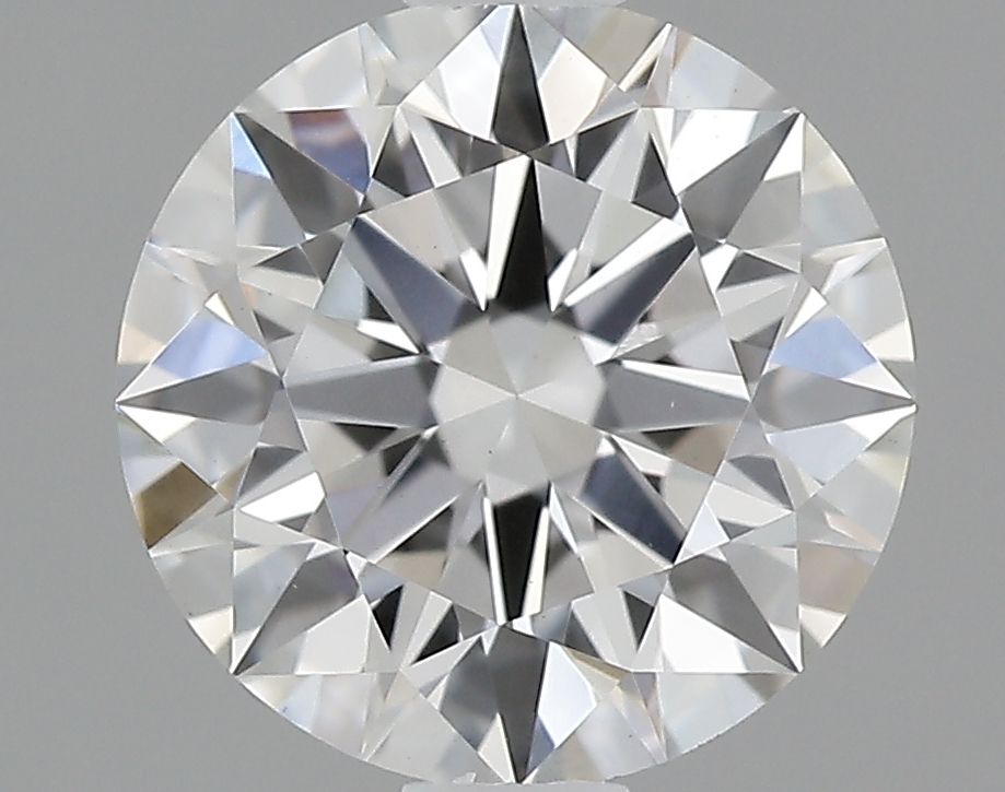 1.08 Carat Round Shaped Ideal Cut E-VVS2 IGI Certified Lab Grown ...